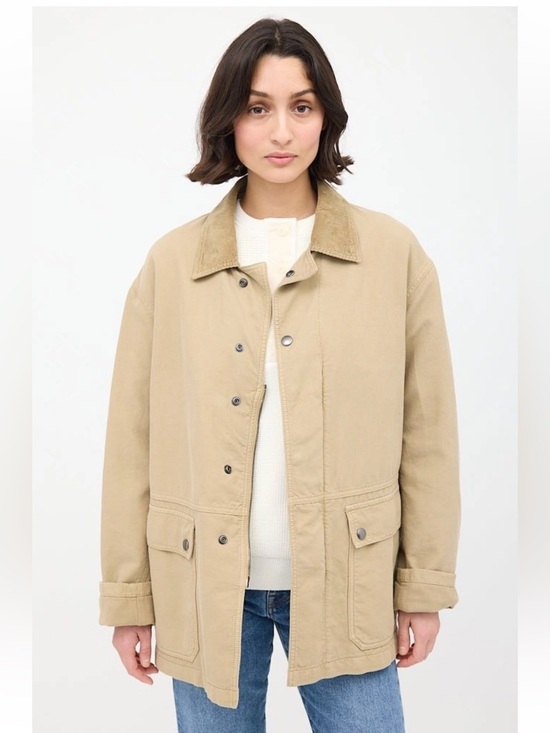 The Row | Jackets & Coats | Worn Once The Row Frank Barn Jacket Beige ...